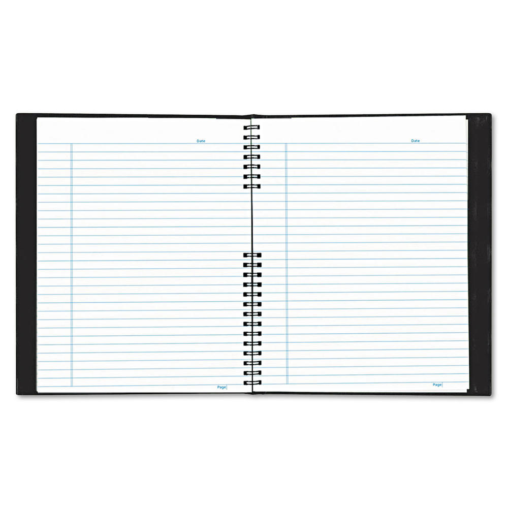 Blueline REDA10200EBLK NotePro Executive Notebook, College/Margin Rule ...