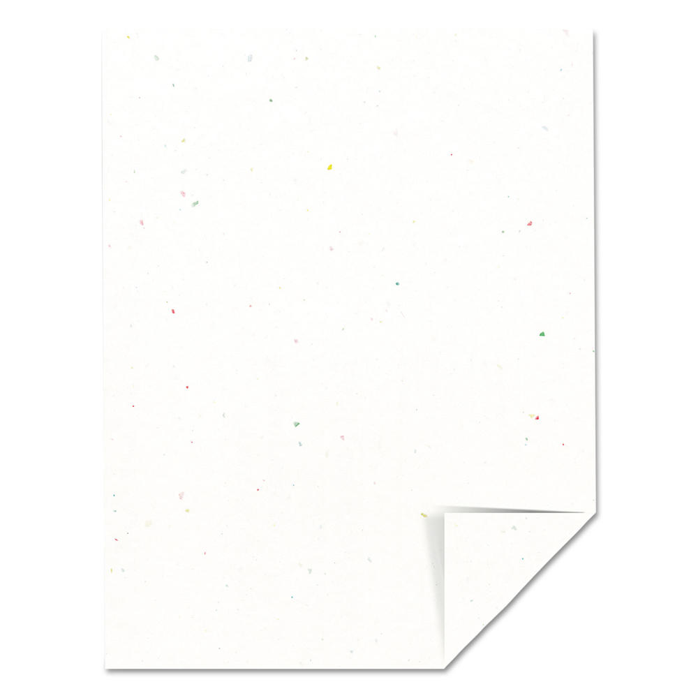 Astrobrights WAU22301 Color Paper, 24lb, 8 1/2 x 11, Stardust White ...