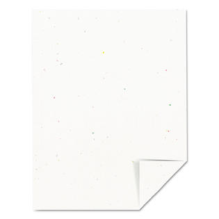 Astrobrights WAU22401 Color Cardstock, 65lb, 8-1/2 x11, Stardust White ...