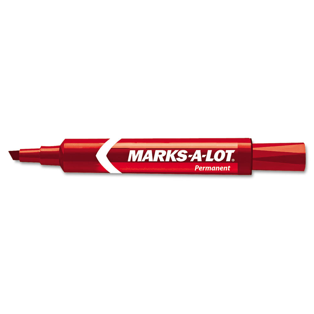 Marks-A-Lot AVE07887 Avery Regular Desk-Style Permanent Marker, Chisel ...