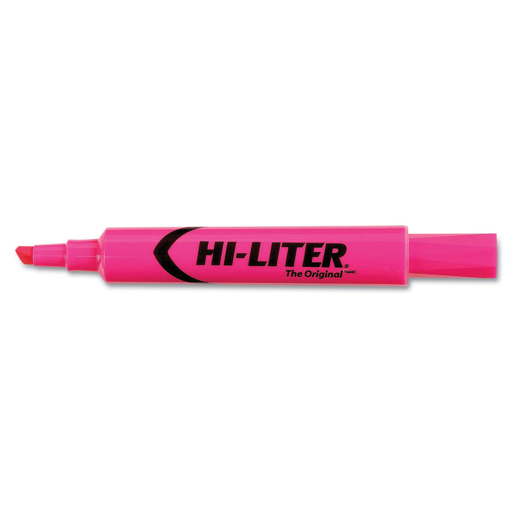 HI-LITER AVE24010 Avery Desk-Style Highlighter, Chisel Tip, Fluorescent ...