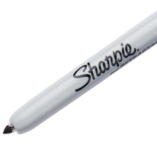 Sharpie SAN32701 Retractable Permanent Marker, Fine Point, Black