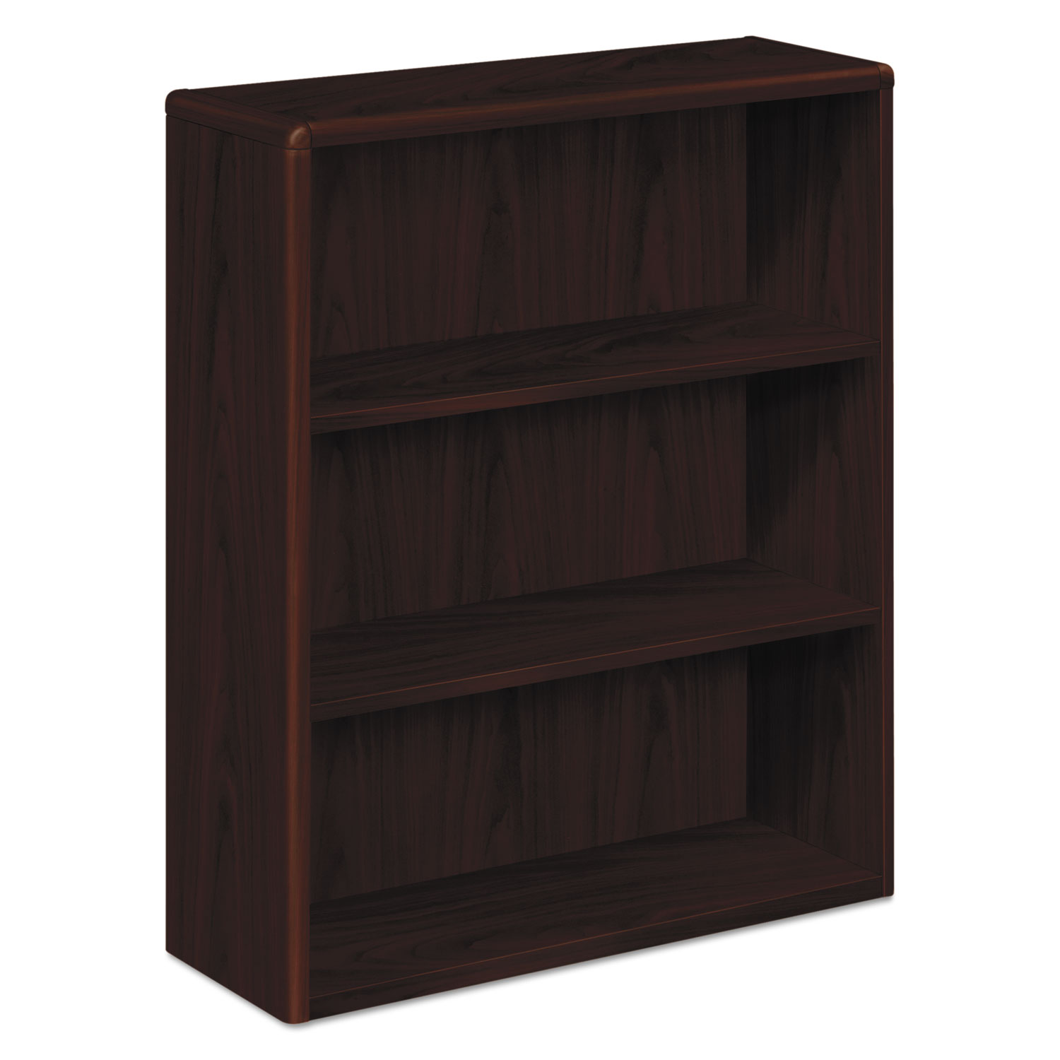 HON 10700 Series Wood Bookcase, Three Shelf, 36w x 13 1/8d x 43 3/8h ...
