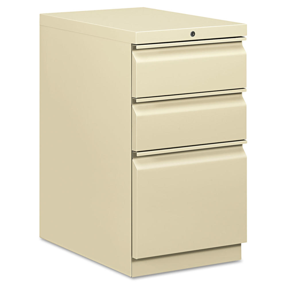 HON Efficiencies Mobile Pedestal File with One File/Two Box Drawers, 22 ...