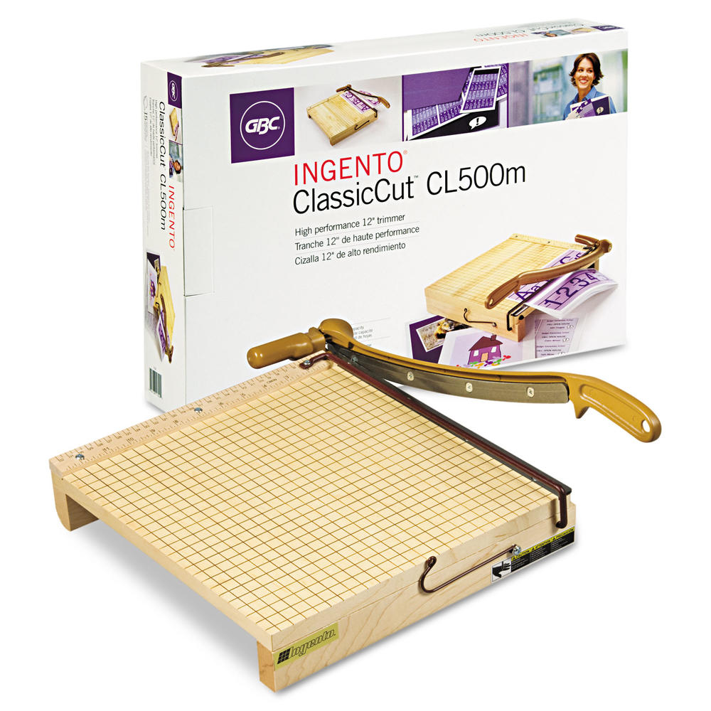 Swingline SWI1132 ClassicCut Ingento Solid Maple Paper Trimmer, 15 ...