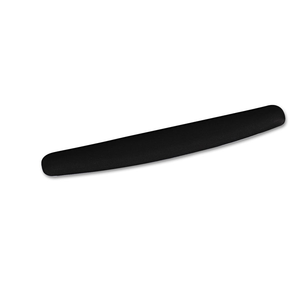 3M MMMWR209MB Antimicrobial Foam Keyboard Wrist Rest, Nonskid Base, Black