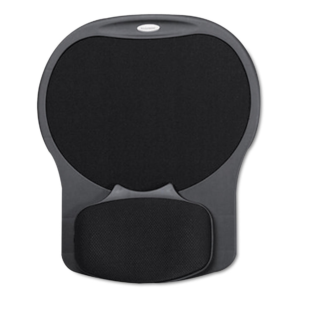 Fellowes FEL93730 Easy Glide Gel Mouse Pad w/Wrist Rest, 10 x 12 X 1 1/ ...