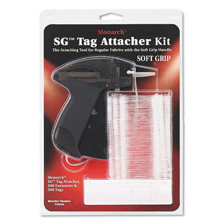 Monarch MNK925046 SG Tag Attacher Gun, 2" Tagger Tail Fasteners, Smoke