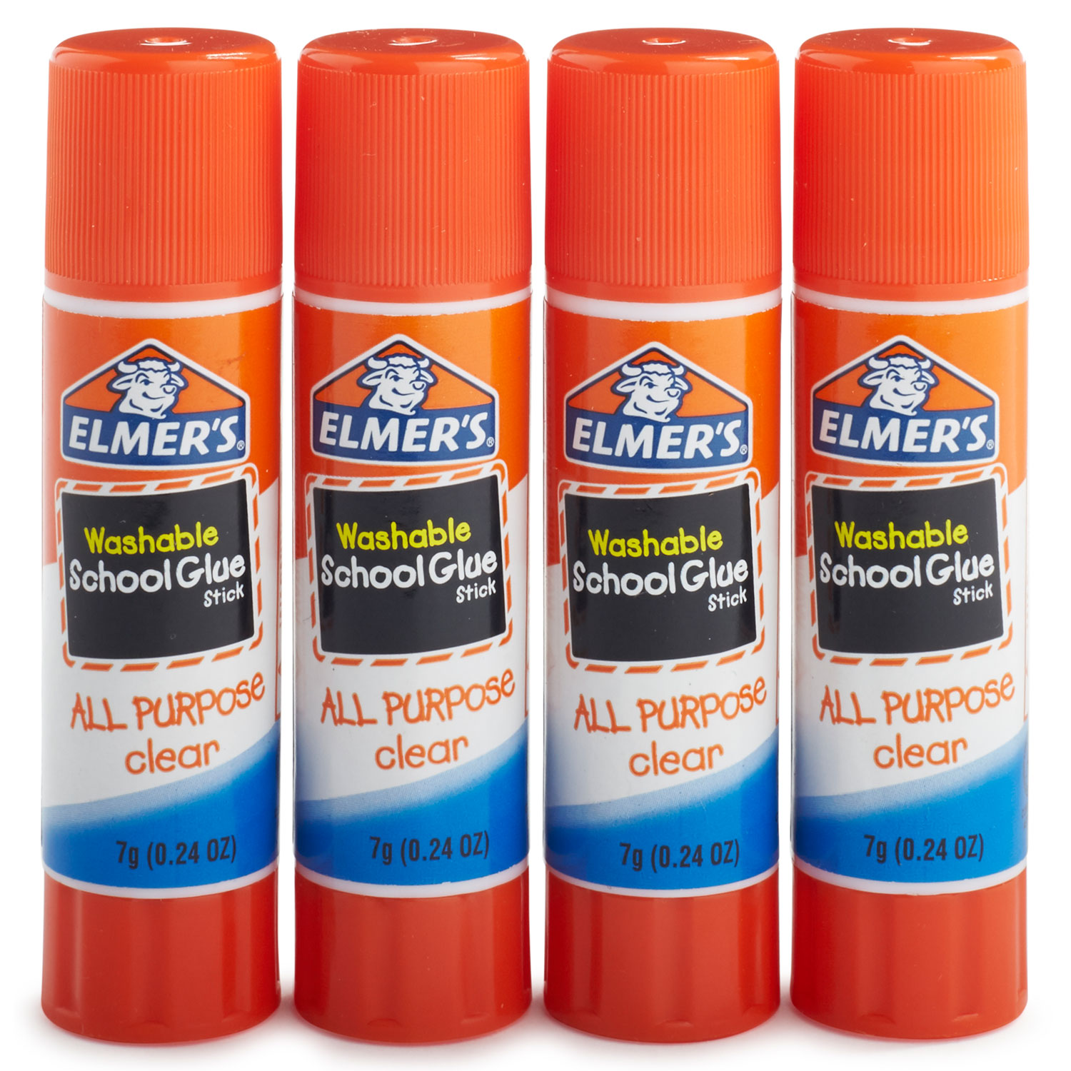 Elmers/X-Acto EPIE542 Washable All Purpose School Glue Sticks, 4/Pack Elmers/X-Acto EPIE542 Washable All Purpose School Glue Sticks, 4/Pack