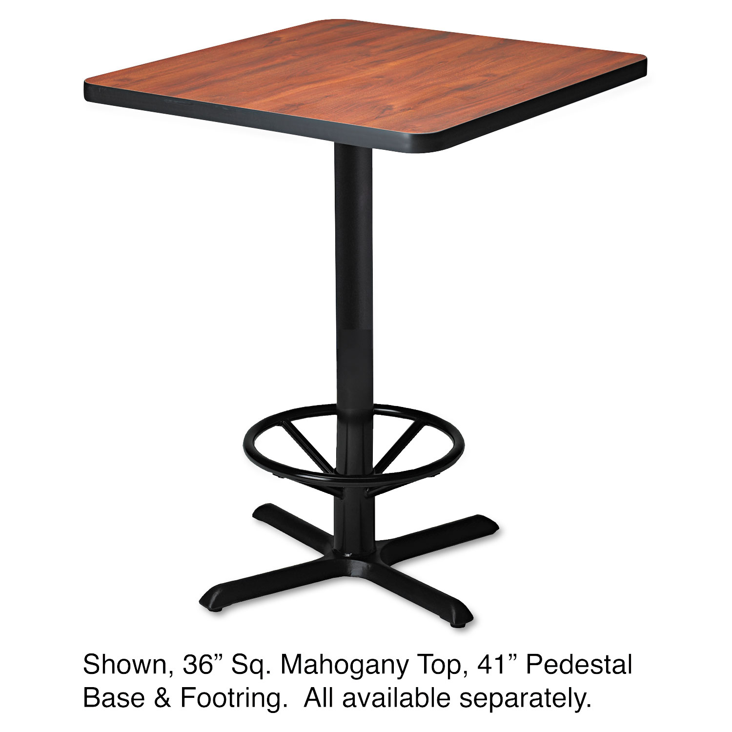 UPC 760771944032 - Mayline Bistro Tables Black X-Shaped Base ...
