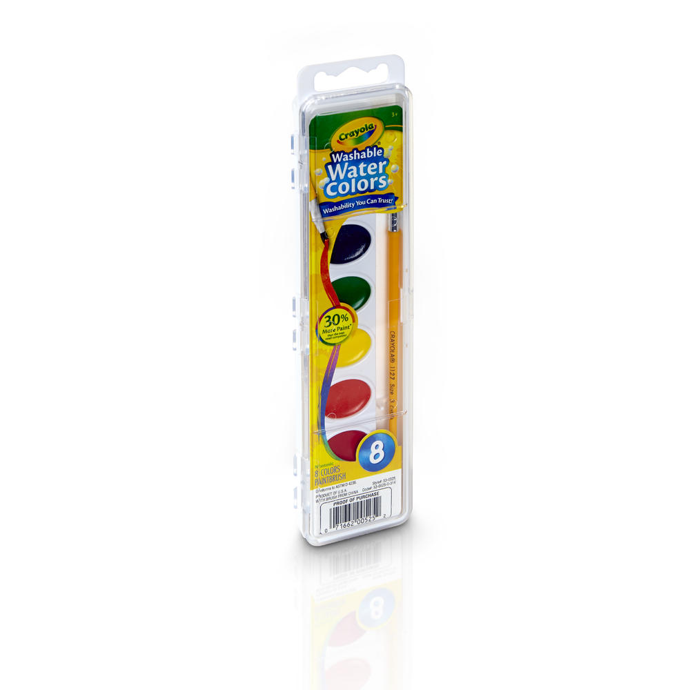 Crayola Washable Watercolors 8 ct.