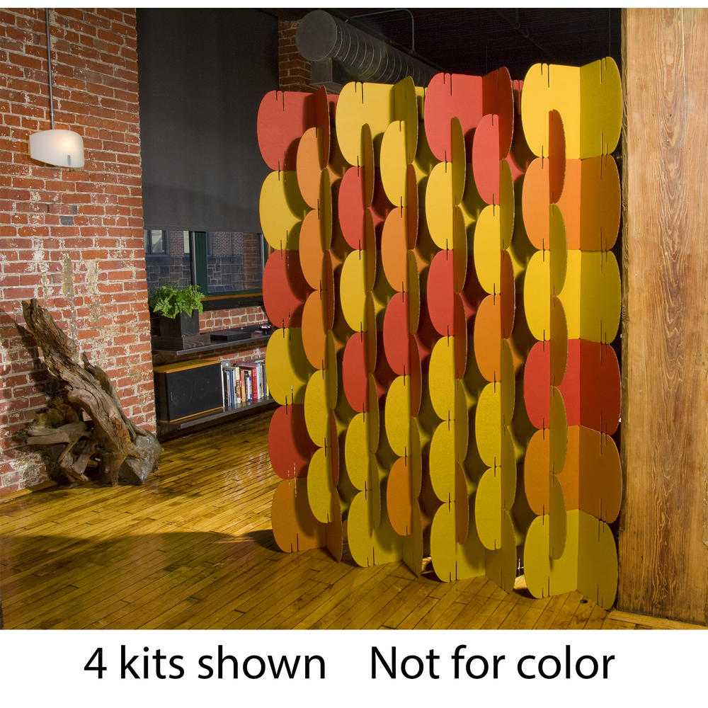 Navy Blue Modern Room Divider