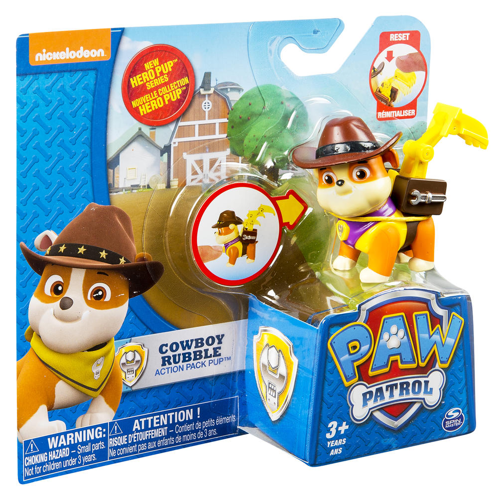 Paw Patrol Hero Pup - Cowboy Rubble