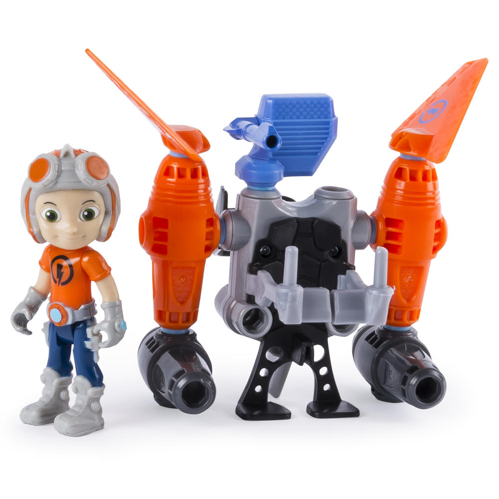 Nickelodeon Rusty Rivets – Jet Pack Building Set with Rusty Figure, for ...