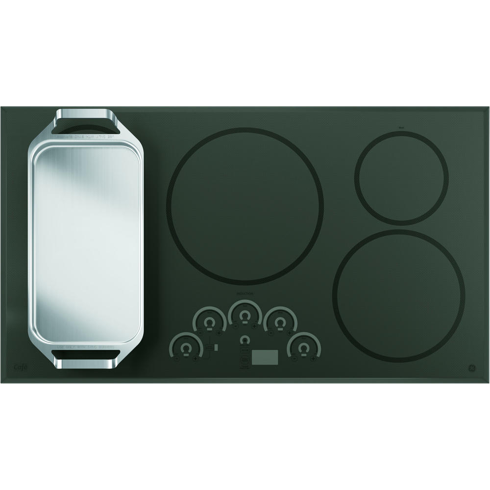 GE Profile Series PP9036SJSS 36" Built-In Touch Control Cooktop ...