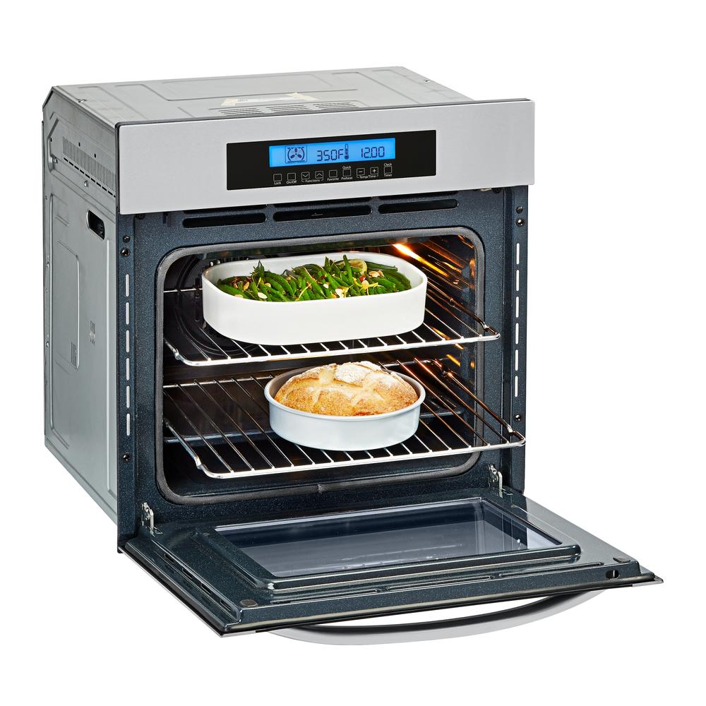 Haier HCW2360AES 24" 2.0 cu. ft. Single True European Convection Oven ...
