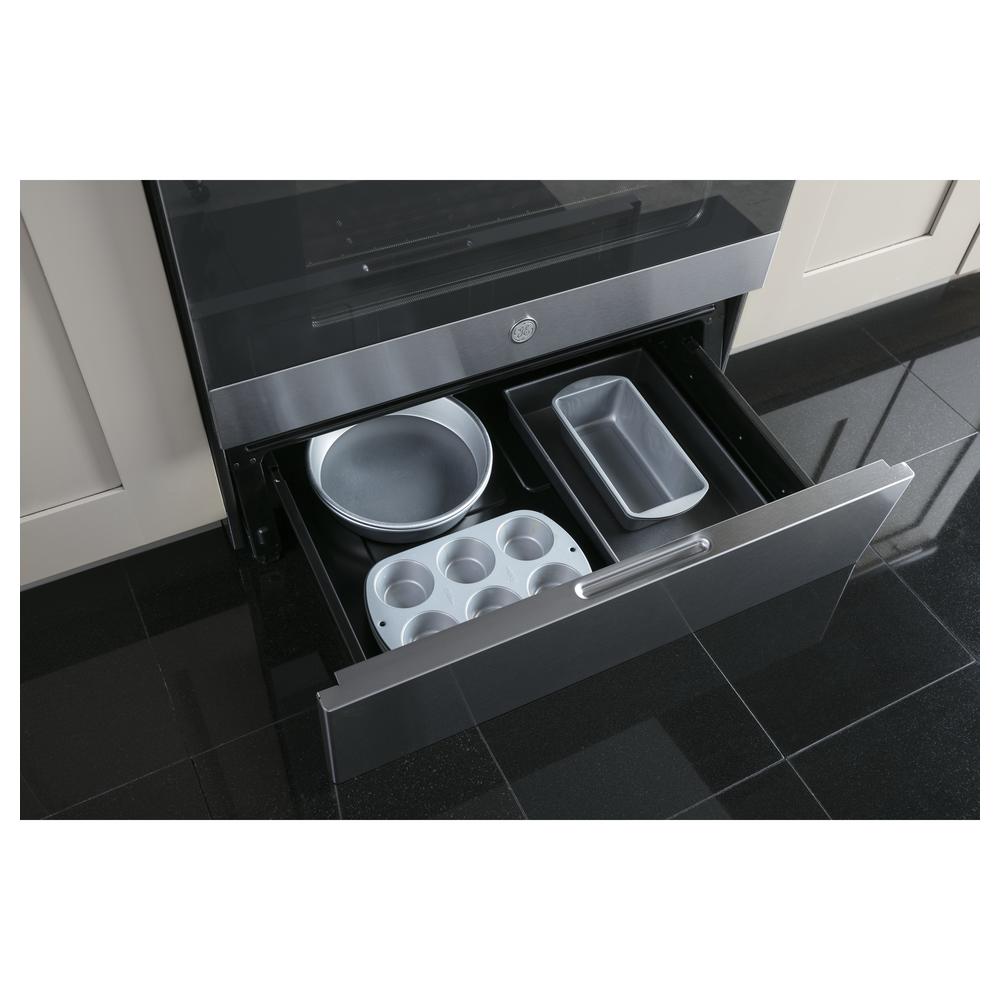 GE Appliances JS645ELES 30" Slide-In Electric Range - Slate