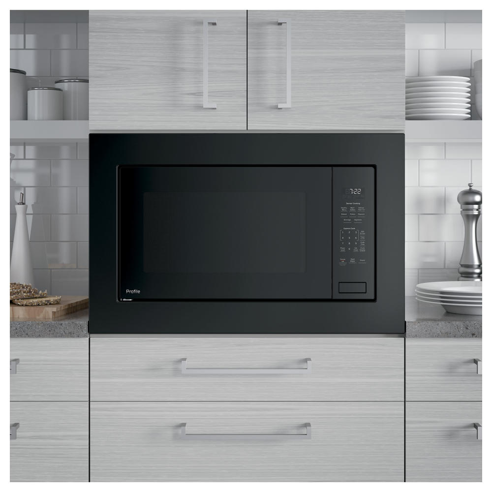 GE Profile Series PEB7227DLBB 2.2 cu. ft. Built-In Microwave with ...