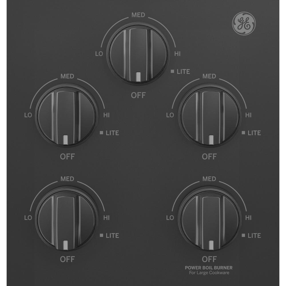 GE Appliances JGP3036DLBB 36" Built-In Gas Cooktop - Black