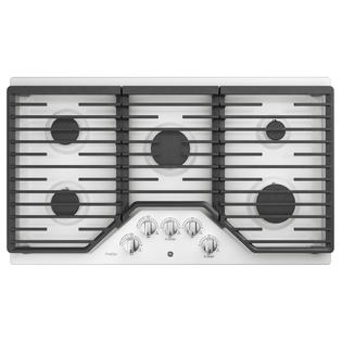 GE Appliances PGP7036DLWW GE Profile™ Series 36" Built-In Gas Cooktop ...