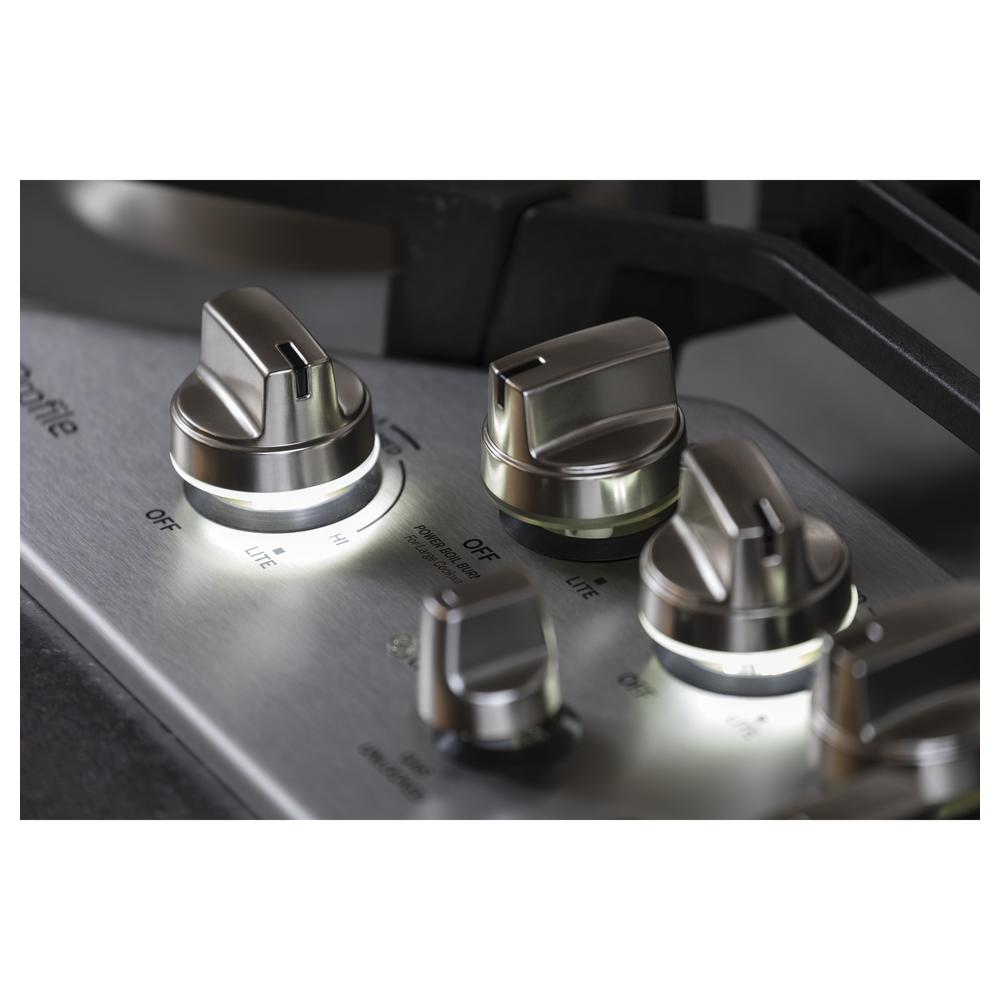 GE Appliances PGP7036SLSS 36" Built-In Gas Cooktop - Stainless Steel