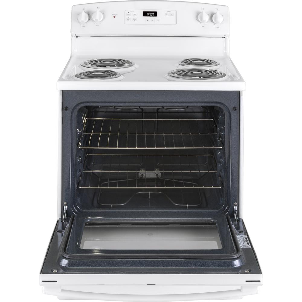 GE Appliances JBS30DKWW 30" Free-Standing Electric Range - White