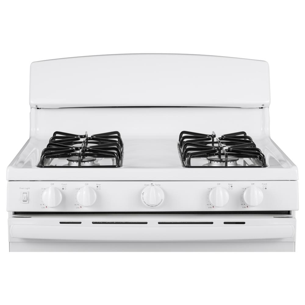 GE Appliances JGBS30DEKWW 30" Free-Standing Gas Range - White