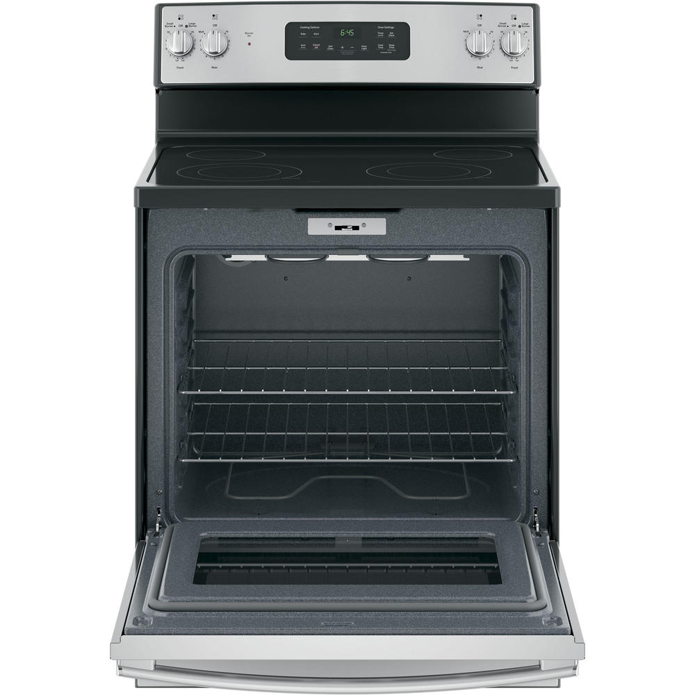 GE Appliances JB645RKSS 30" Freestanding Electric Range - Stainless Steel