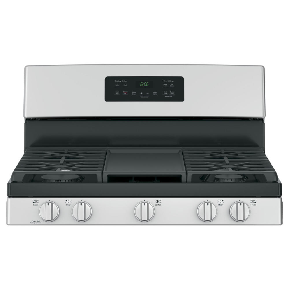 GE Appliances JGBS66REKSS 30" Freestanding Gas Range - Stainless Steel