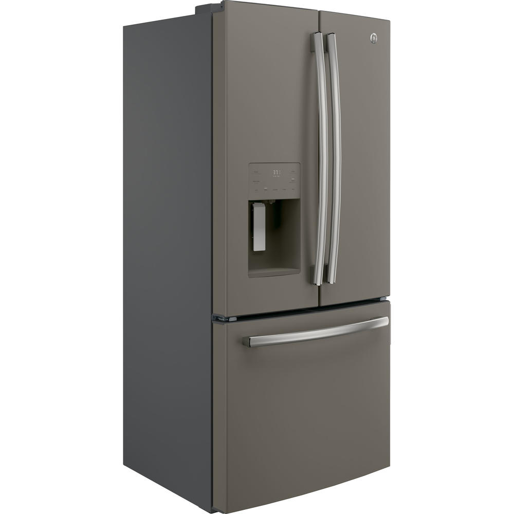 GE Appliances GYE18JMLES ENERGY STAR® 17.5 Cu. Ft. Counter-Depth French ...
