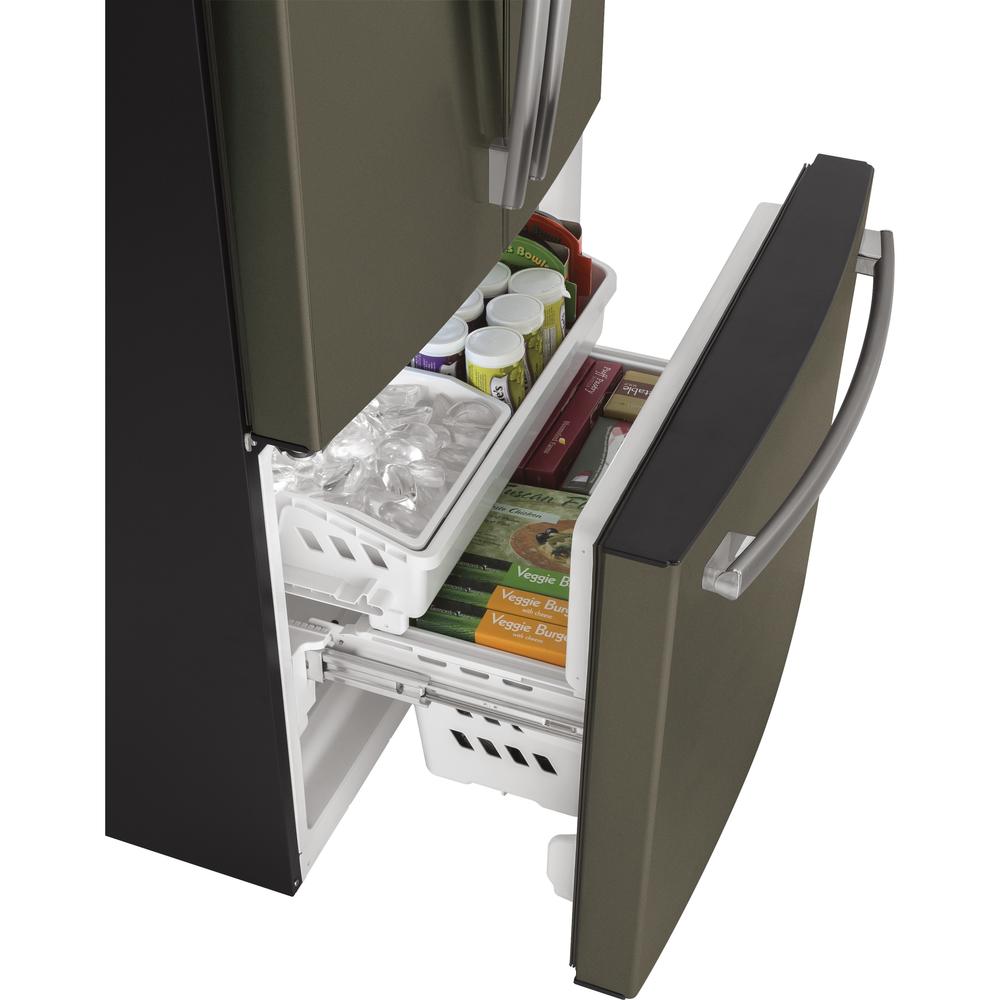 GE Appliances GYE18JMLES ENERGY STAR® 17.5 Cu. Ft. Counter-Depth French ...