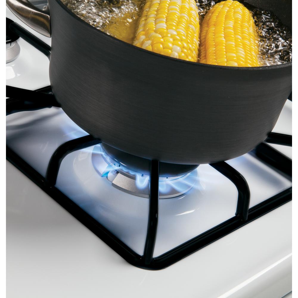 Hotpoint RGBS300DMWW 30" Free-Standing Gas Range - White