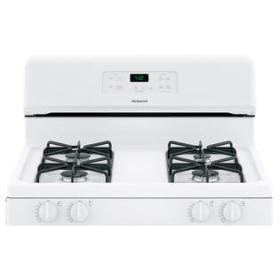 Hotpoint RGBS400DMWW 30" Free-Standing Gas Range - White