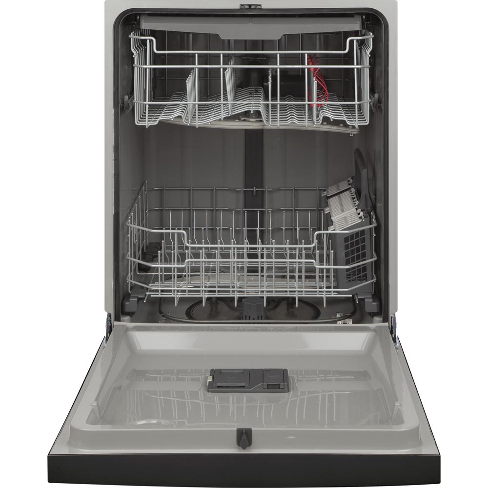 GE Appliances GDF630PGMBB 24" Built-In Dishwasher with Front Controls ...