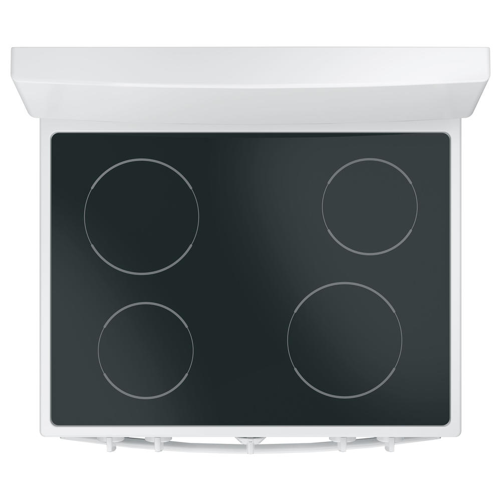 GE Appliances JB480DMWW 30" Freestanding Electric Radiant Range - White