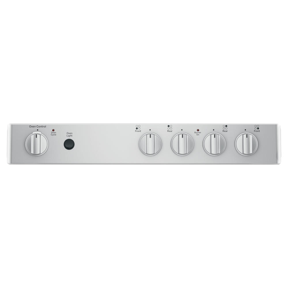 GE Appliances JAS640RMSS 24" Free-Standing Electric Range with Steam ...