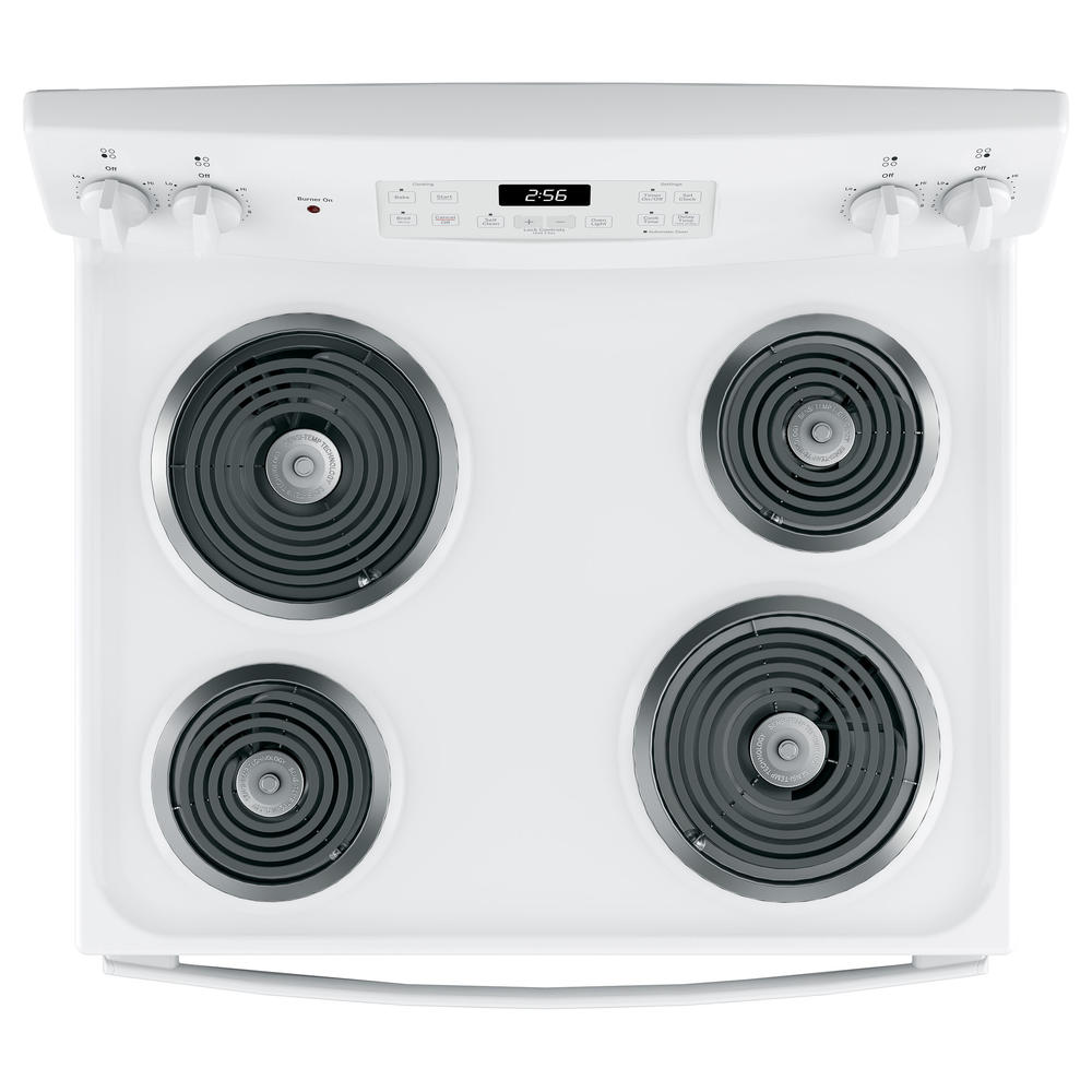 GE Appliances JB256DMWW 30" Free-Standing Electric Range - White
