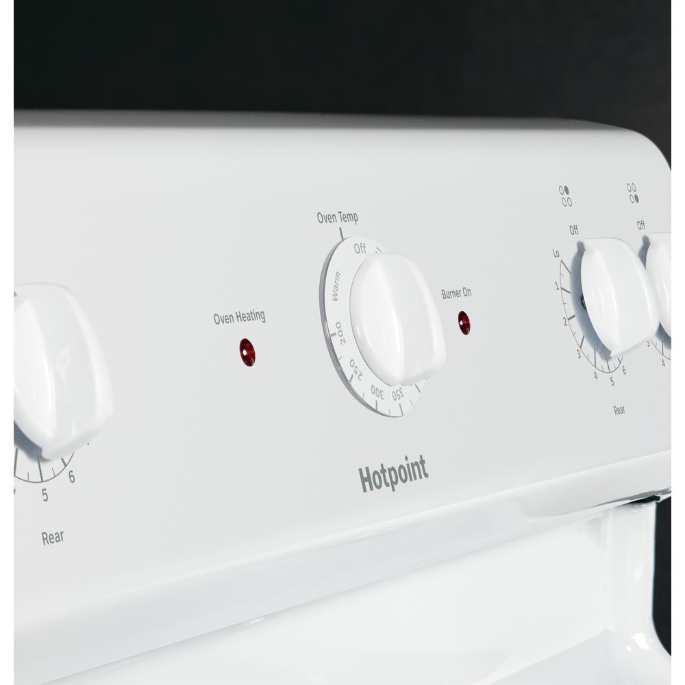 Hotpoint RBS160DMWW 30" Free-Standing Electric Range - White