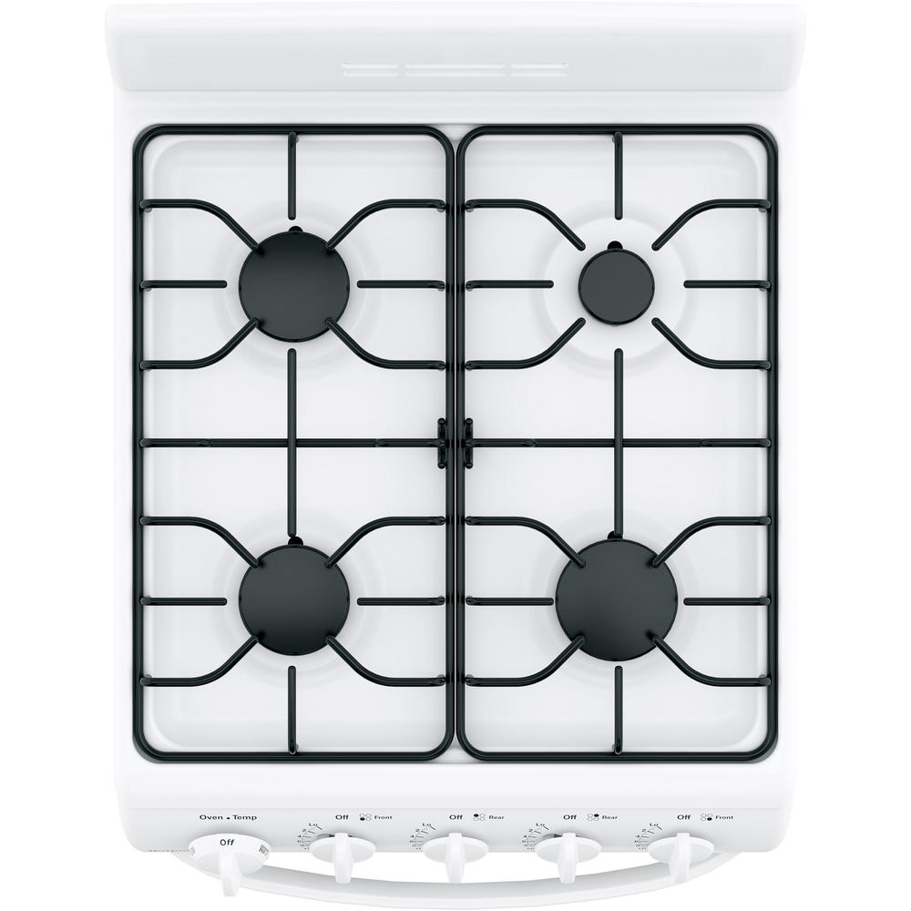 Hotpoint RGAS200DMWW 20" Front-Control Free-Standing Gas Range - White