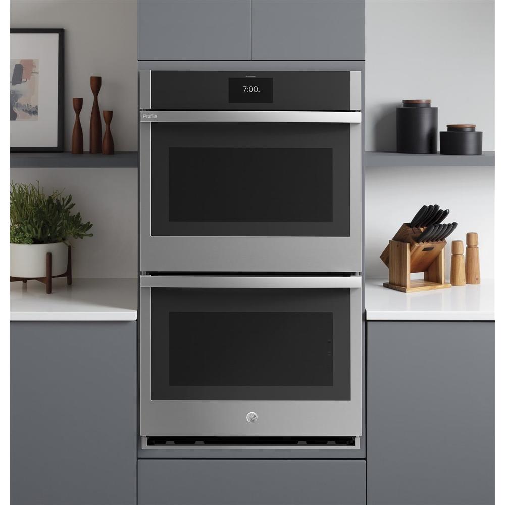 GE Profile Series PTD7000SNSS 30" Built-In Convection Double Wall Oven ...