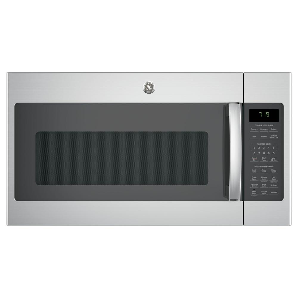 GE Appliances JVM7195SKSS 1.9 cu. ft. Over-the-Range Microwave Oven ...