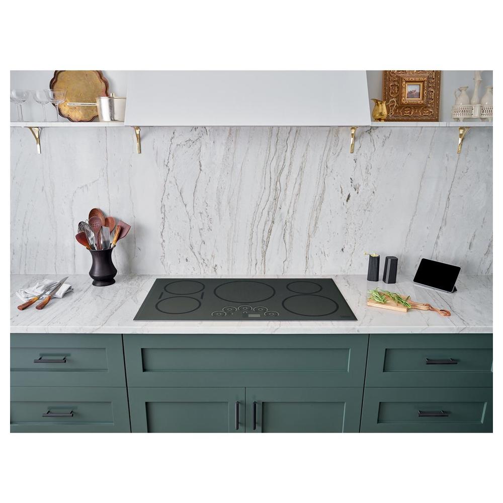 GE Cafe CHP95362MSS 36" Built-In Induction Cooktop with Touch Control ...