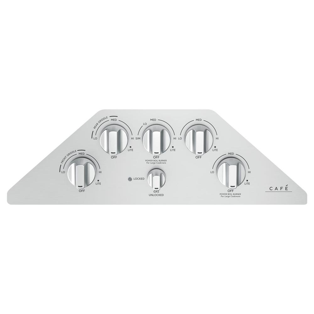 GE Cafe CGP95362MS1 36" Built-In Gas Cooktop - Stainless Steel