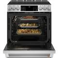 GE Cafe CHS900P2MS1 30" Slide-In Induction and Convection Range ...