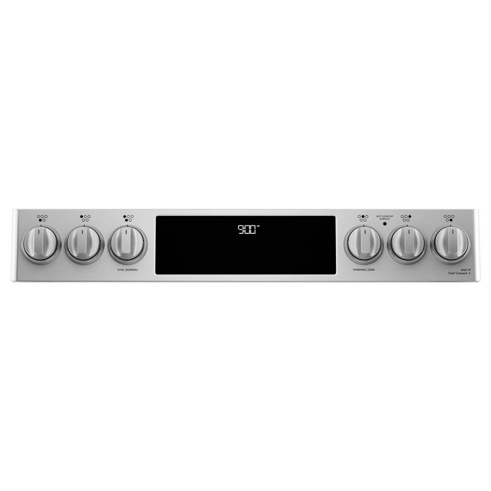 GE Cafe CHS900P2MS1 30" Slide-In Induction and Convection Range ...