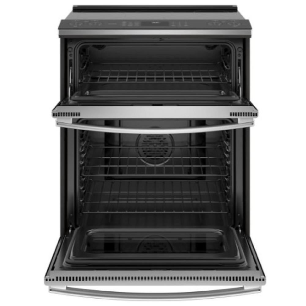 GE Appliances PS960YPFS 30" 6.6 cu.ft. Stainless Steel Slide-In Double ...
