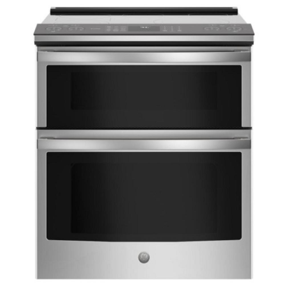 GE Appliances PS960YPFS 30" 6.6 cu.ft. Stainless Steel Slide-In Double ...