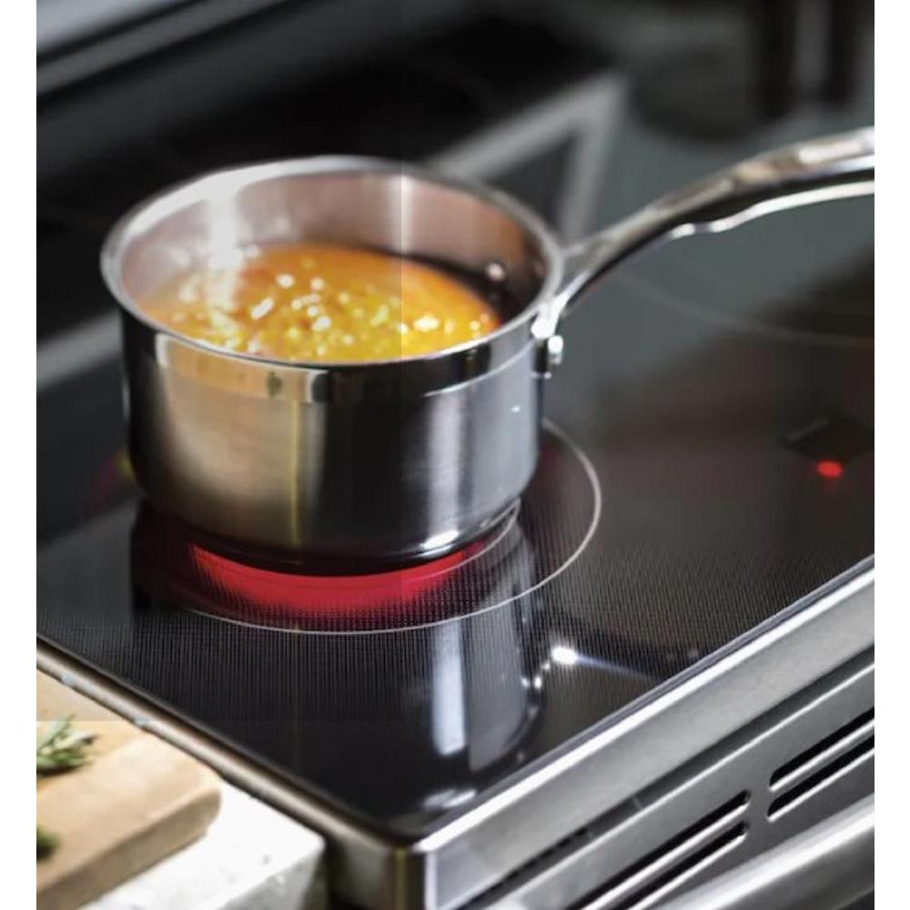 GE Appliances PB965YPFS 30" 6.6 cu.ft. Stainless Steel Slide-In Double ...