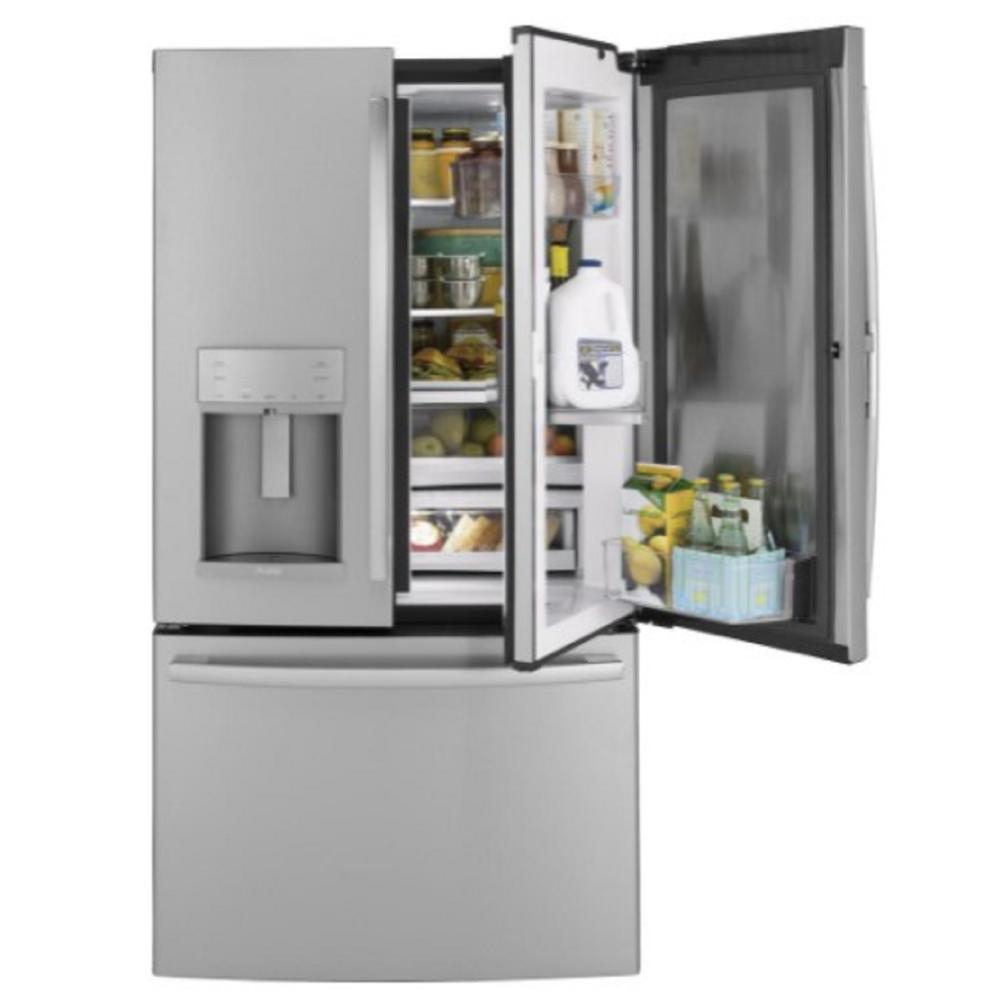 GE Profile Series PYD22KYNFS 36" 22.1 cu.ft. Stainless Steel French ...