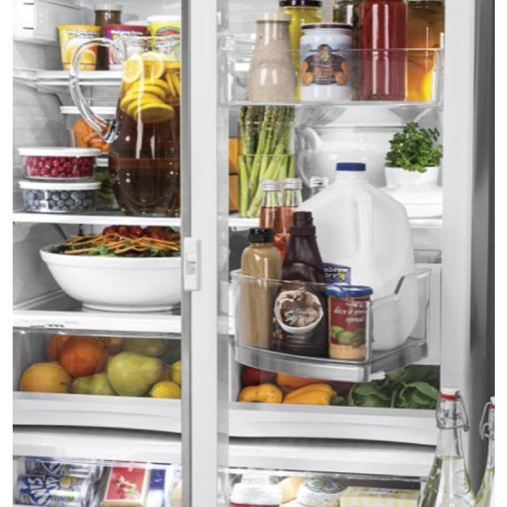GE Profile Series PYD22KYNFS 36" 22.1 cu.ft. Stainless Steel French ...